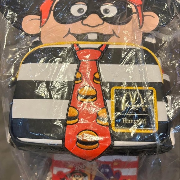 McDonald's | Bags | Mcdonalds Hamburglar Crossbody Bag Hard Tag ...